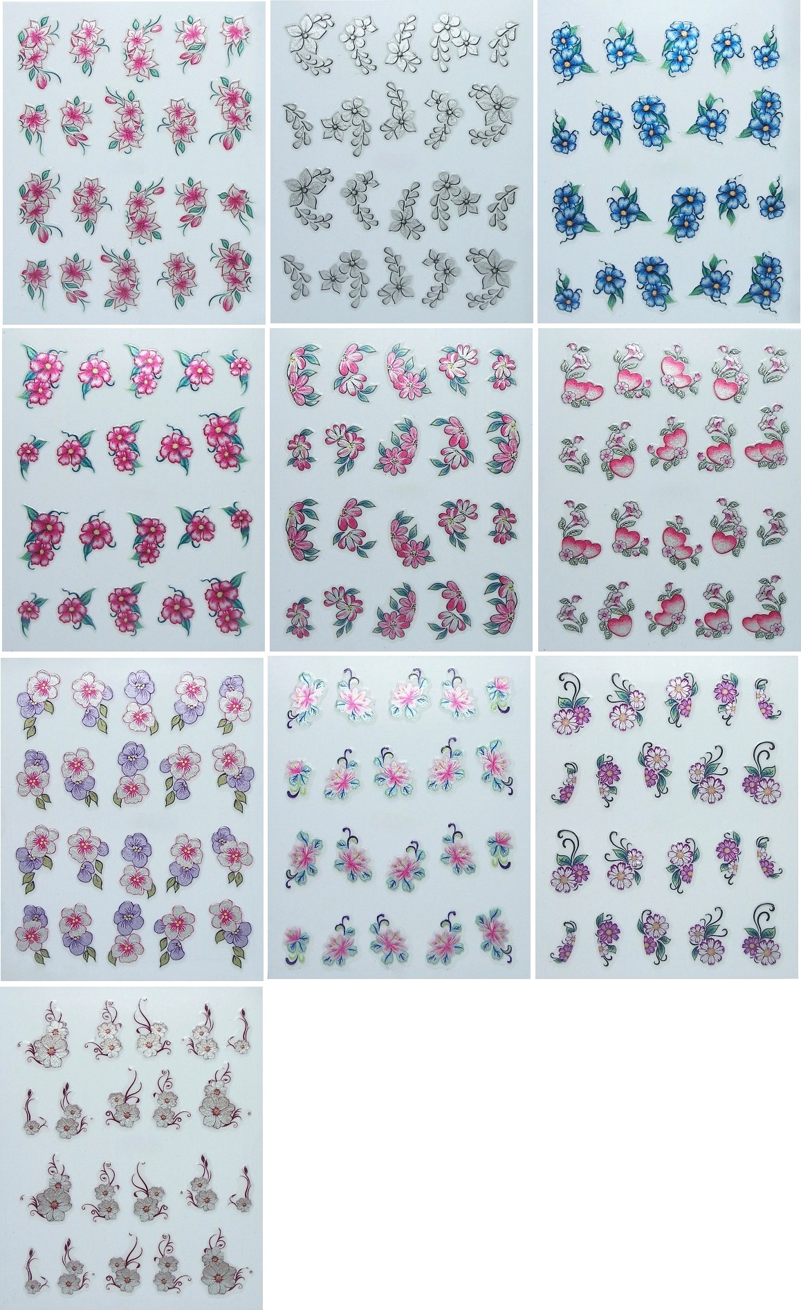 NDC Nail-Design-Center - Color Metallic Sticker